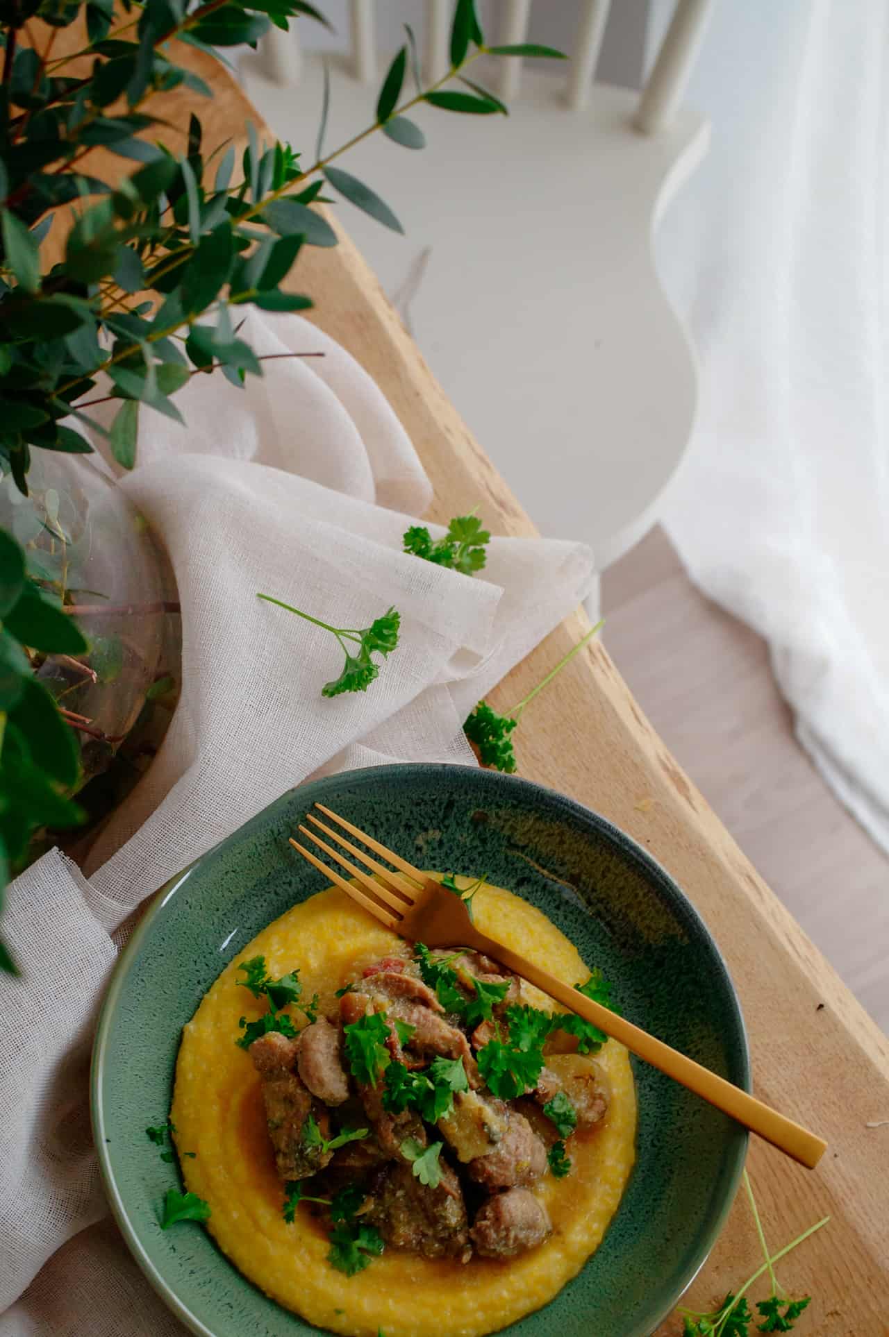 Kalfsblanquette met pastinaak en champignons - Elien's Cuisine