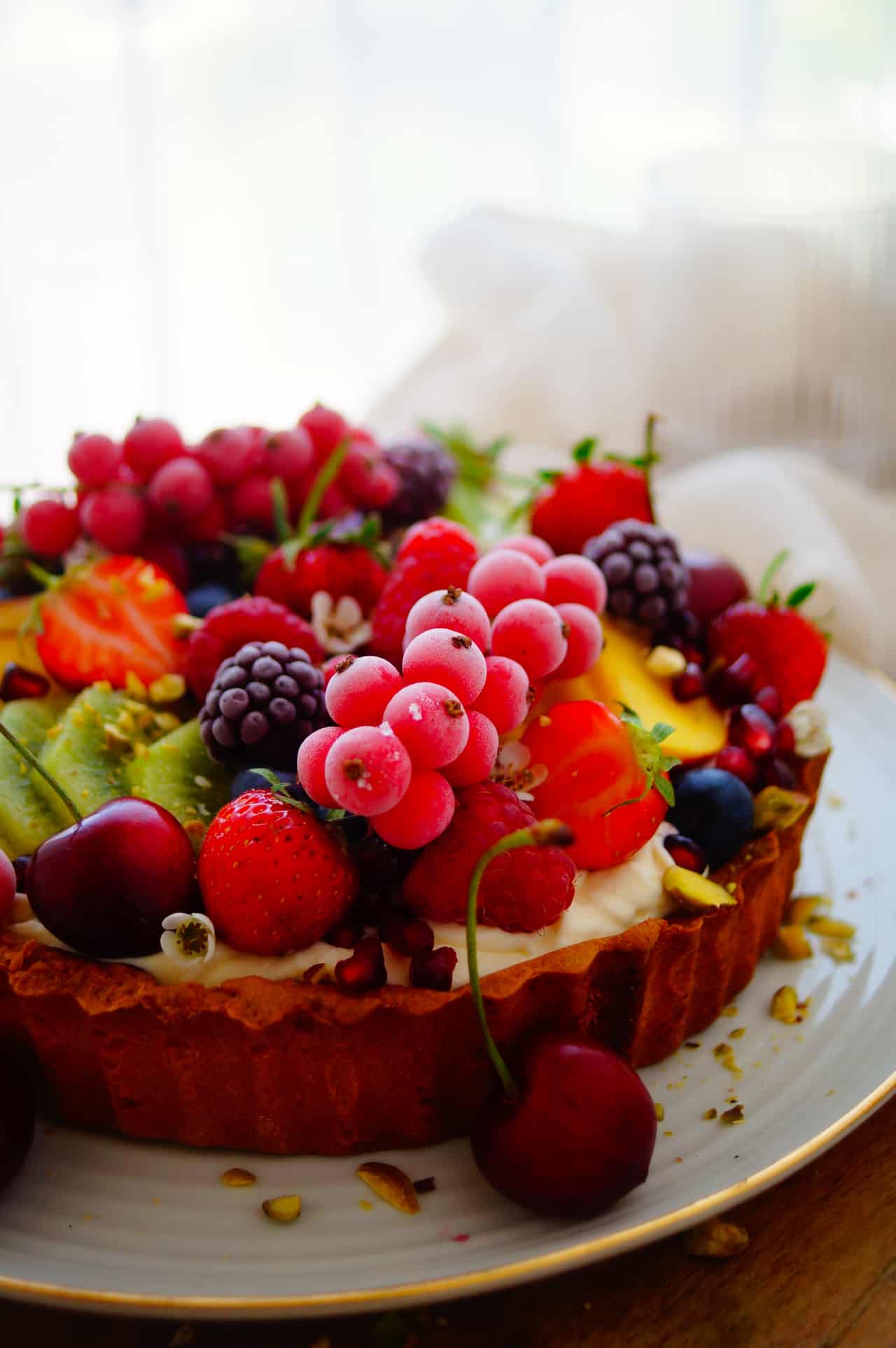 Fruittaart met mascarpone - Elien's Cuisine