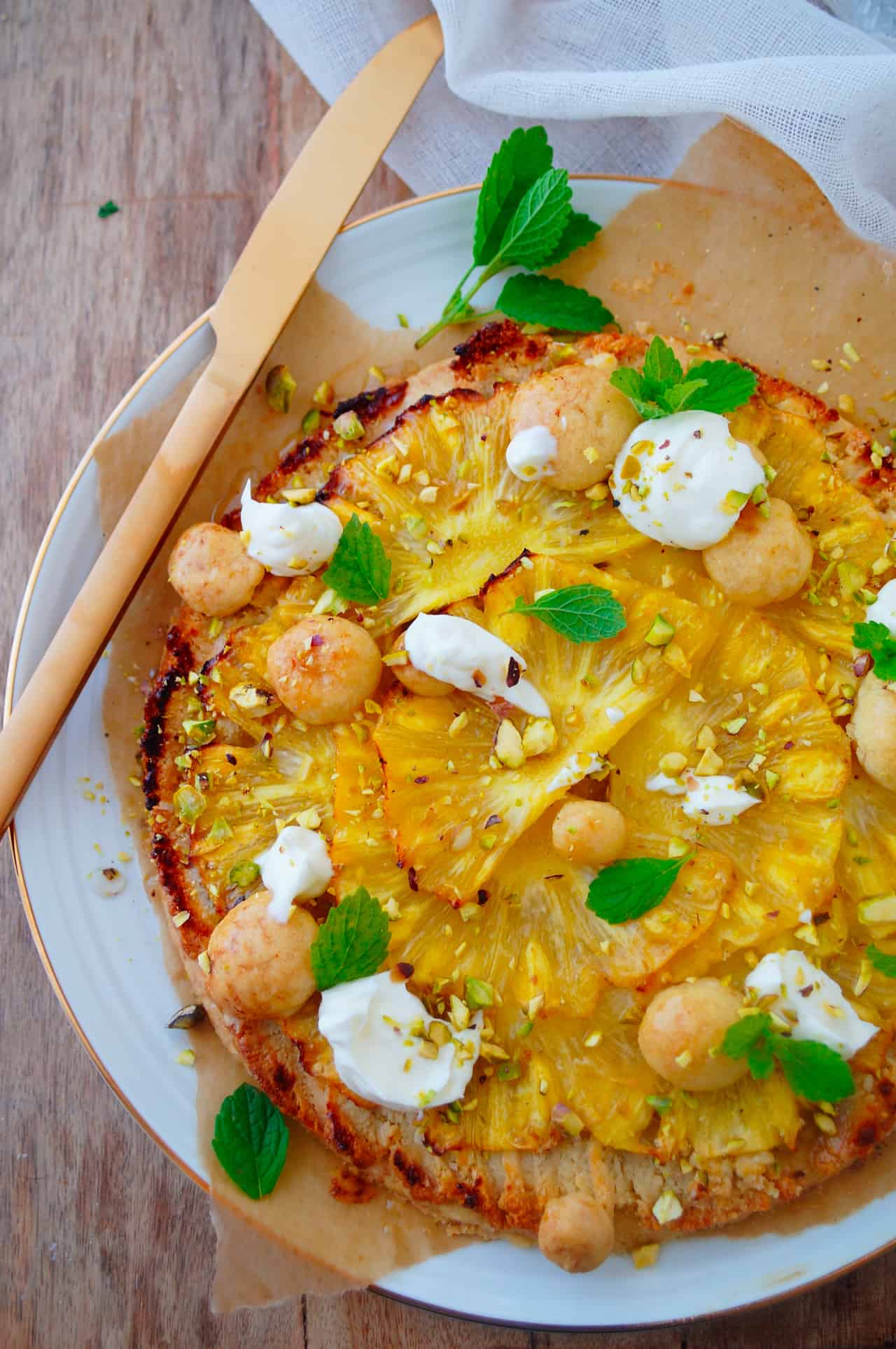 Ananastaart met frangipane - Elien's Cuisine