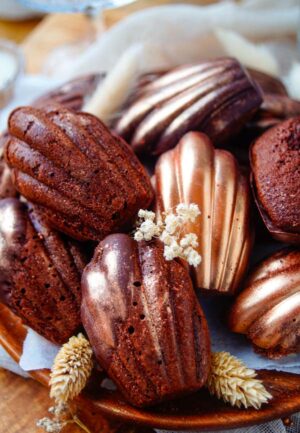 Chocolade Madeleines - Elien's Cuisine
