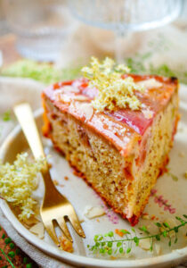Omgekeerde rabarbercake - Elien's Cuisine